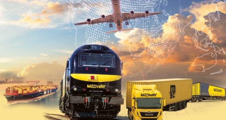 Transport service between different modes of transport